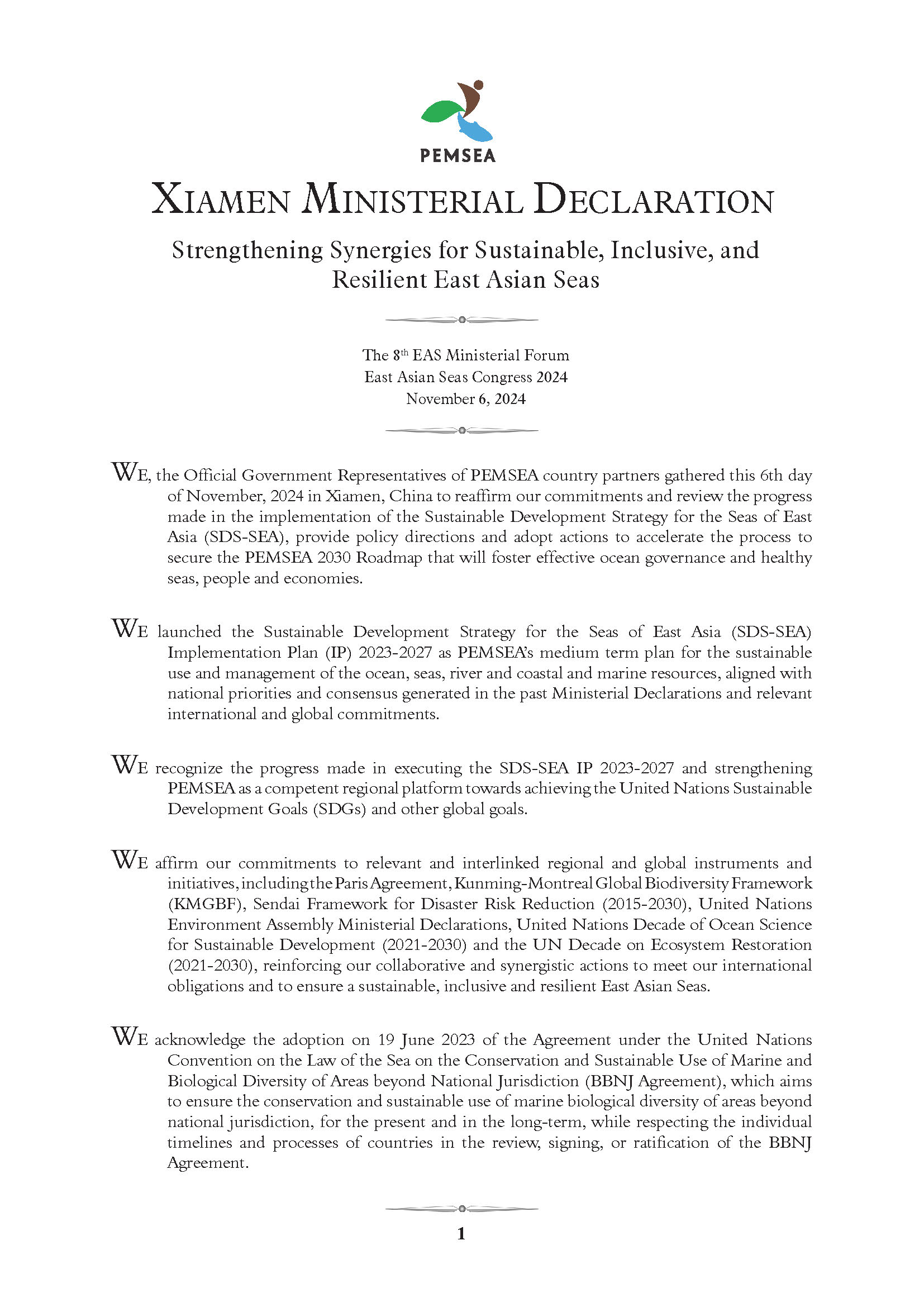State of Oceans and Coasts of the Philippines | PEMSEA